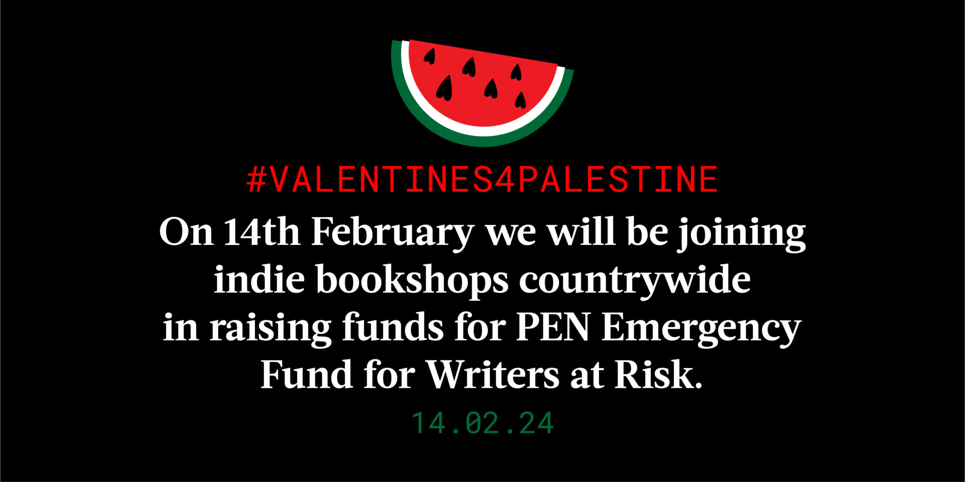 #Valentines4Palestine - English Pen