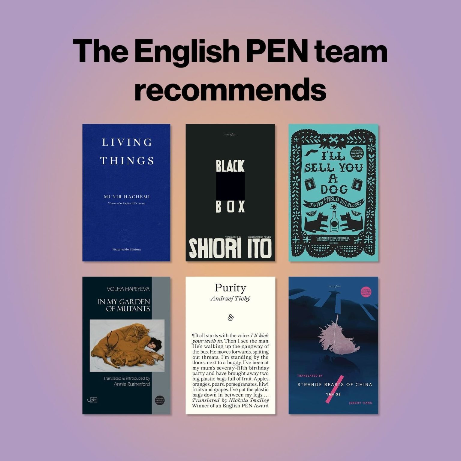English PEN - Freedom to write, freedom to read