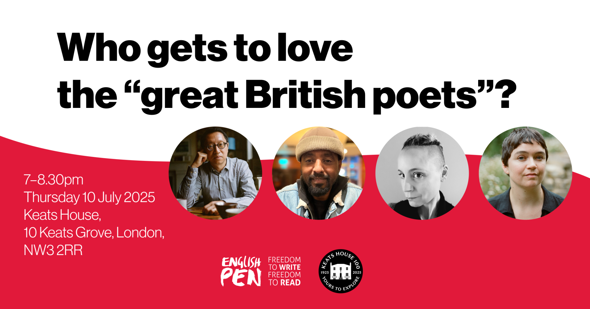 Who gets to love the “great British poets”? - English PEN